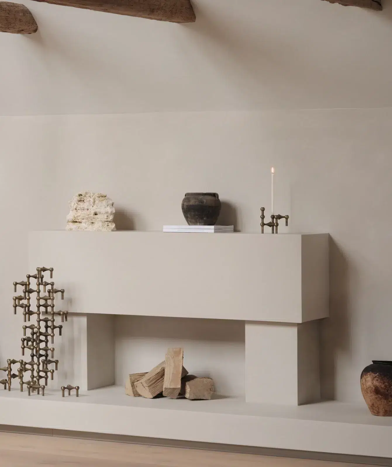 Sculptural Candle Holder Art Piece | STOFF Nagel